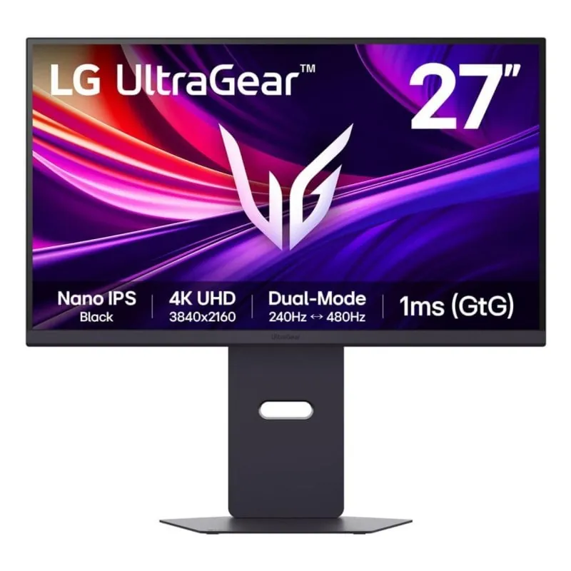LG UltraGear 27G850A-B 27" 4K UHD Nano IPS 240Hz 1ms G-Sync FreeSync ...
