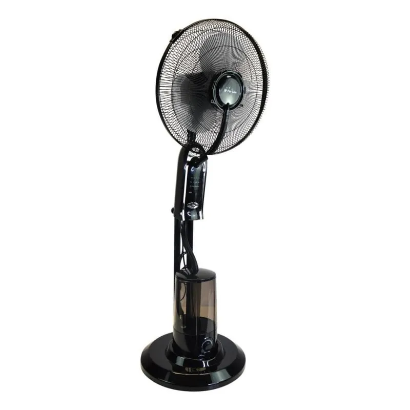 Ventilador de agua PURLINE MISTY1 negro 75W oscilante 3,2L deposito ...
